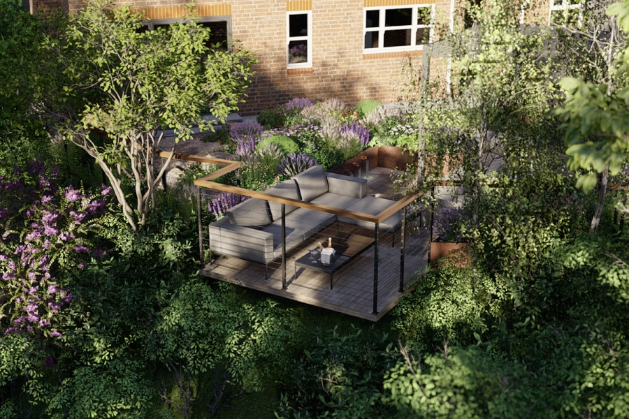 Tree Top Garden by Adam Vetere